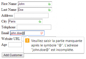 Validation HTML 5 avec Spring MVC et Bean Validation | Java & Moi